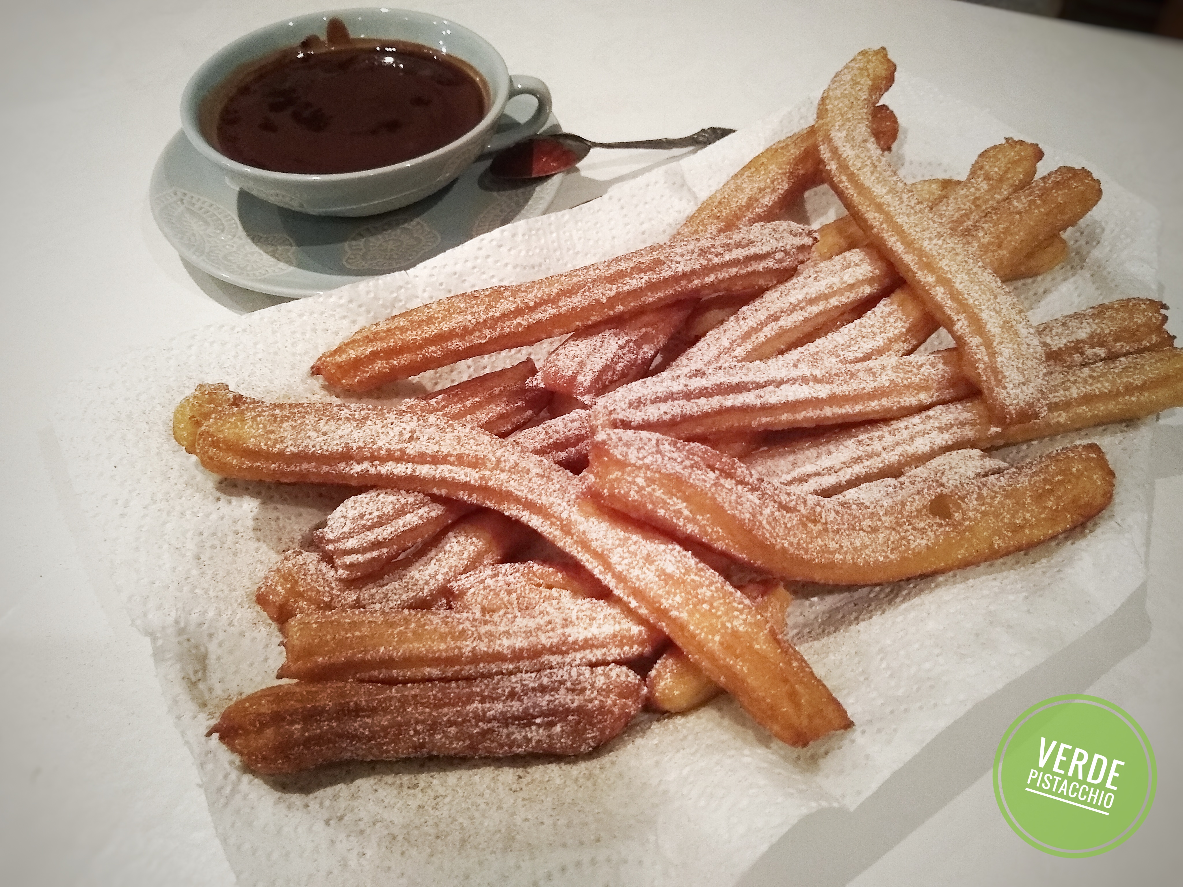 Churros | Verde Pistacchio
